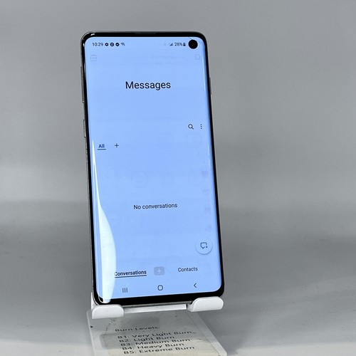 Samsung Galaxy S10 SM-G973U 128GB Prism White Sprint Only W027859 | eBay