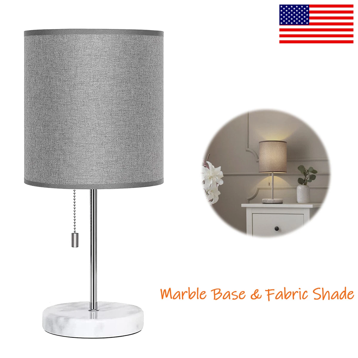 Small White Lamp Base Only