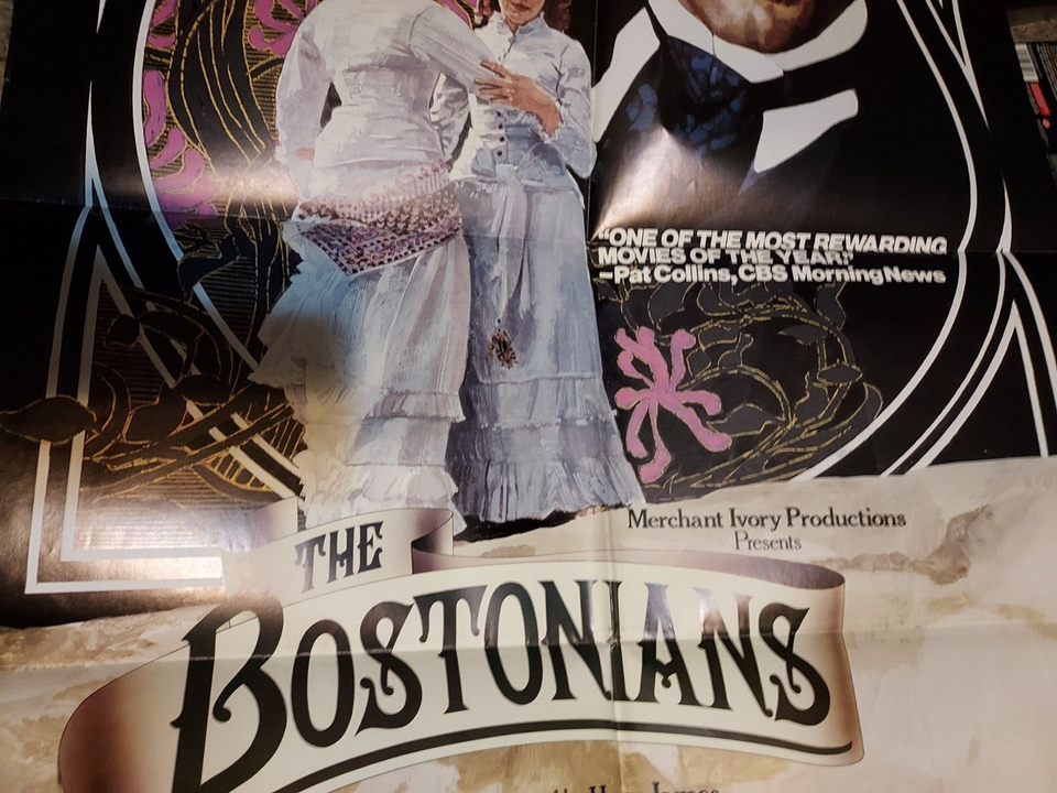 1984 THE BOSTONIANS vintage movie poster Christopher Reeve Vanessa ...