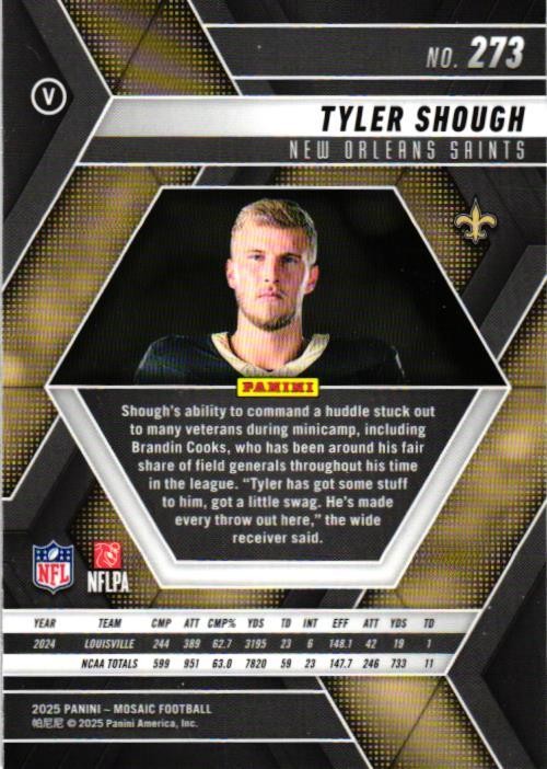 2025 Panini Mosaic #273 Tyler Shough Mosaic | eBay