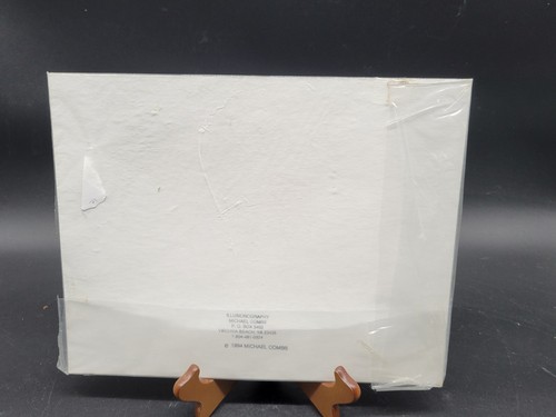 1994 Artist MICHAEL COMBS Illusionography Art Print “Fantasy” Signed | eBay