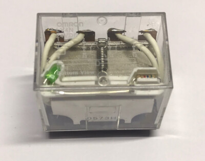 Omron LY4N DC24 4PDT Changeover 4 Form C Socket Relay 24VDC Coil 10A AC ...