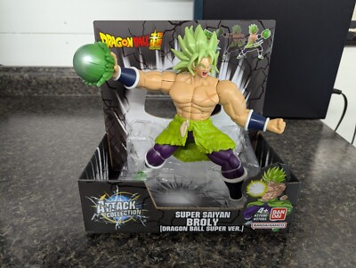 NEW Dragon Ball Z DBZ Super Attack Collection Super Saiyan Broly Bandai ...