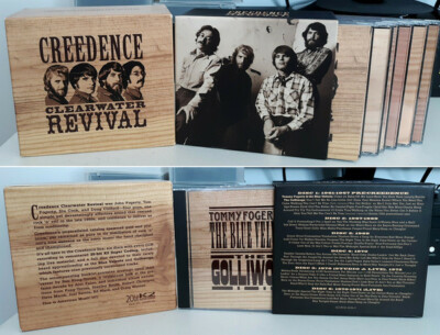 CREEDENCE CLEARWATER REVIVAL CCR box set 2001 Golliwogs John Tom ...