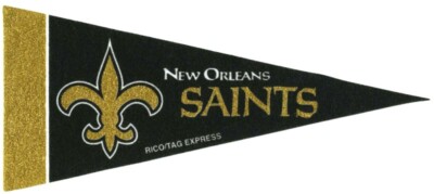 NEW ORLEANS SAINTS~BRAND NEW MINI 9"NFL SOUVENIR MINIATURE FOOTBALL ...