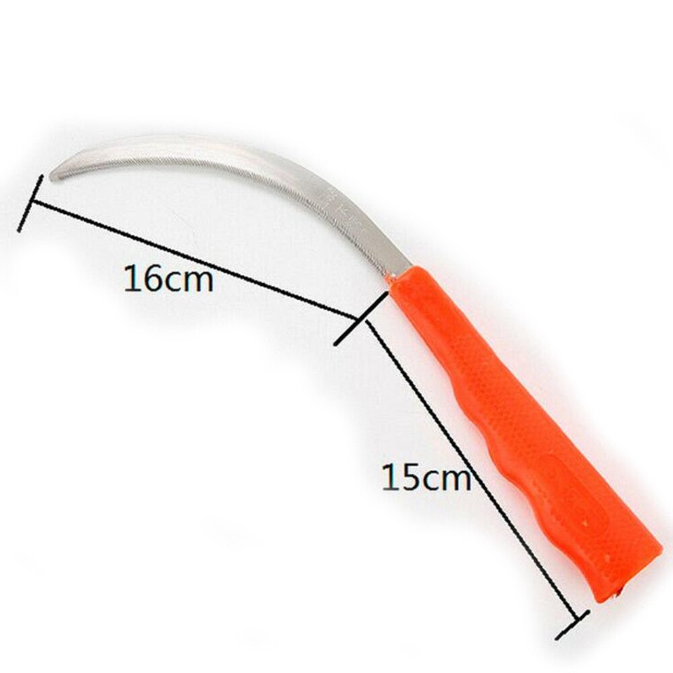 Sharp Alloy Sickle Portable Steel Tooth Agriculture Farm Crops Grass ...