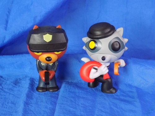 ROBLOX PIGGY OFFICER DOGGY & RASH Series 3 Minifigures x2 | eBay