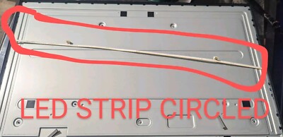 24" LCD Led Strip Backlight + rear Reflector Set Diffuser Sheet Film ...