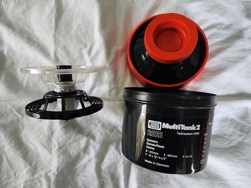 JOBO 2521 MultiTank 2 With Reels and Film Loader. Including chemistry ...