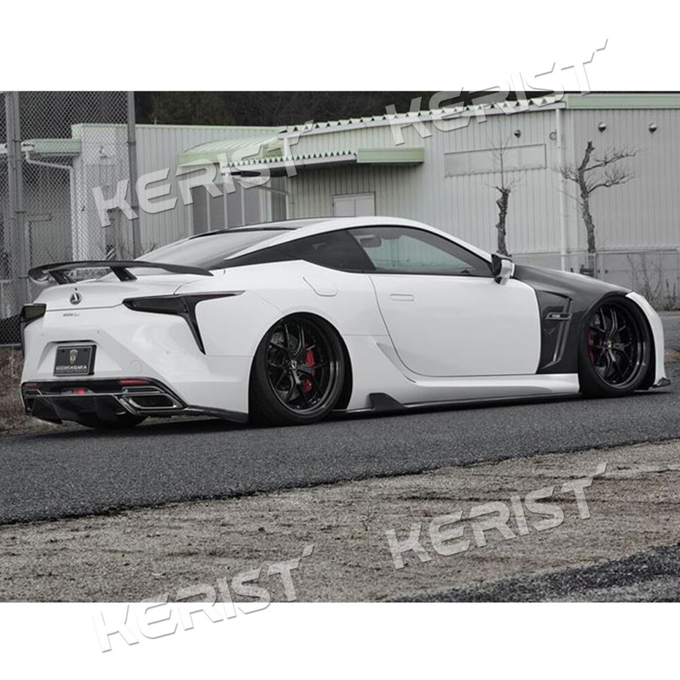 For 2017-2023 Lexus LC500 LC500H Carbon fiber Side Skirts Spoiler | eBay