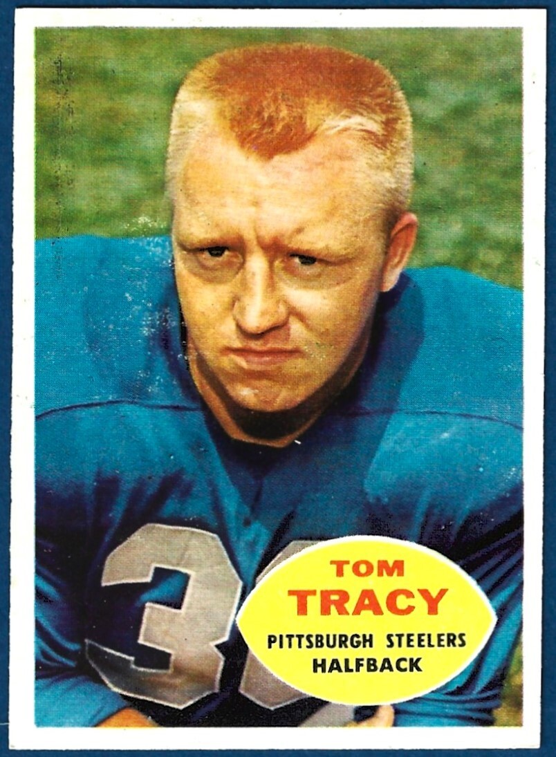 1960 Topps #95 Tom Tracy EX-MT centered 2 times Pro Bowl | eBay