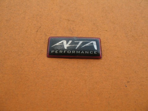 ALTA PERFORMANCE EMBLEM LOGO BADGE SIGN SYMBOL DECAL USED A8752 | eBay