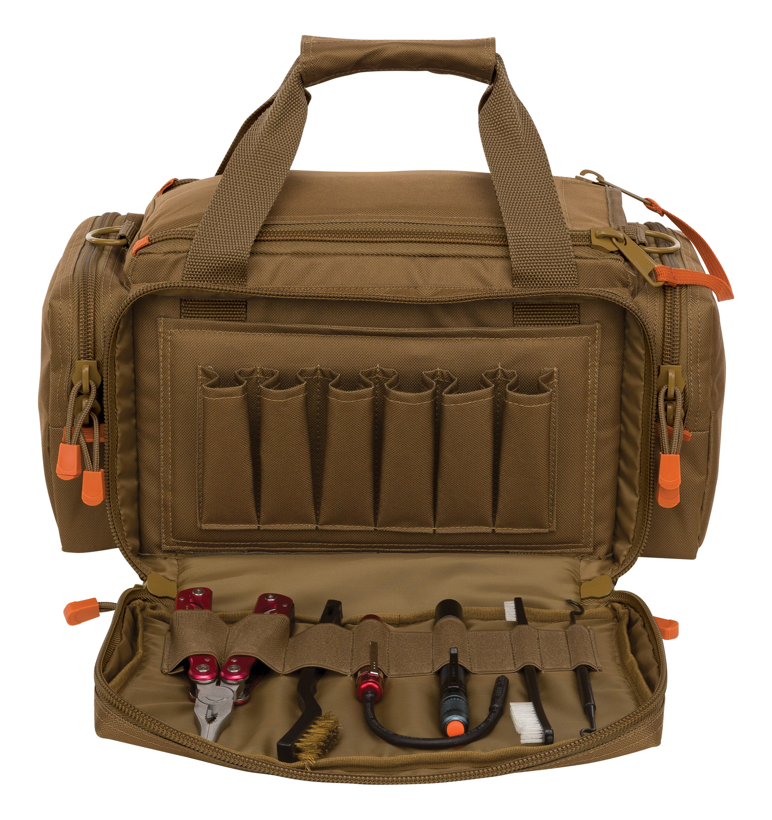 Fieldline Pro Series Deluxe Range Bag Desert Clay Large Brown Ammo Gun ...