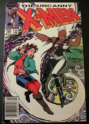 Uncanny X-Men #180 VF 1st appearance of Cypher Newsstand 1984 | eBay