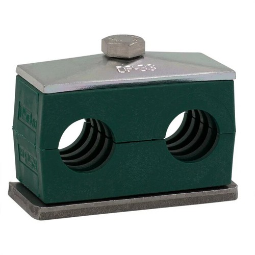 STAUFF Dual-Line 13/16" Hydraulic Hose Pipe Holding, Routing, Saddle ...