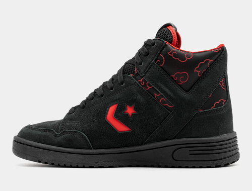 Converse x NARUTO SHIPPUDEN 'Itachi' Weapon Mid Sneakers A14835C NEW ...