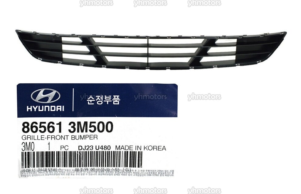 GENUINE Grille Front Bumper Lower for Hyundai GENESIS SEDAN 12-14 ...