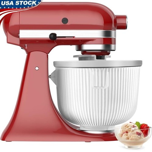 Ice Cream Maker Attachment Durable Stand Mixers Frozen Yogurt Sorbet Maker New | eBay