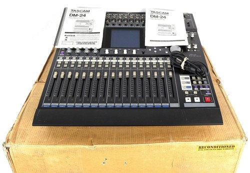 Tascam DM-24 32-Track Digital Mixer Mixing Board Project | eBay