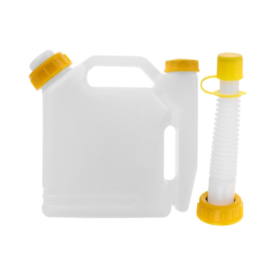 Oil Mixing Bottle Measuring Tank Gas Mixing Container Portable for ...