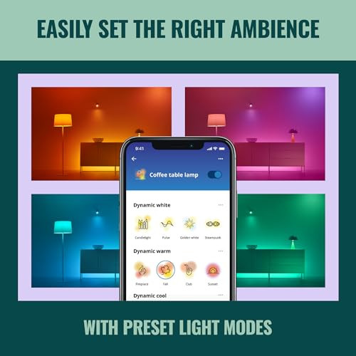 WiZ 60W B12 Color LED Smart Candle-Shaped Bulb - Pack of 6 - E12 ...