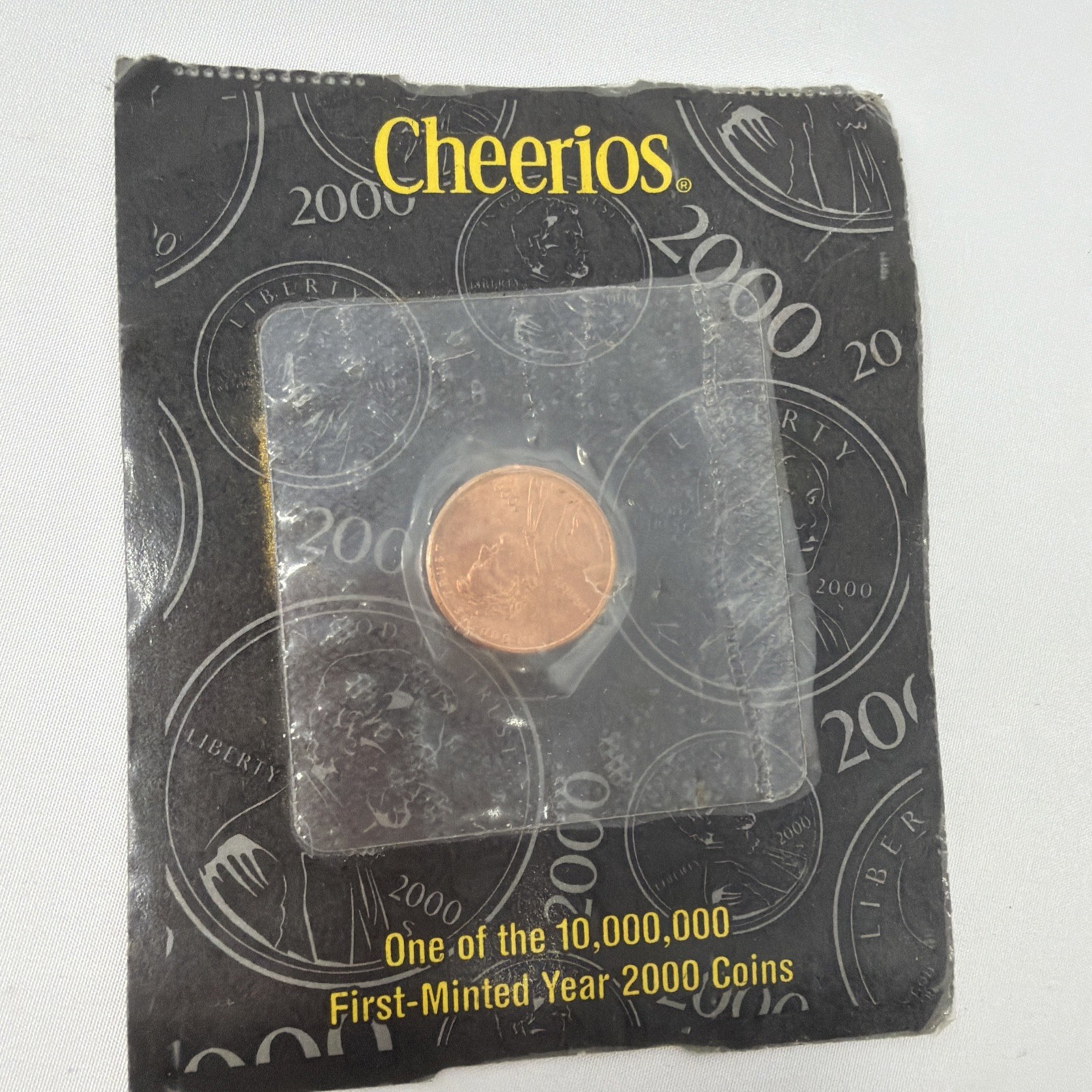 2000 Cheerios Lincoln Penny 1 of 10 Million Millennium Sealed Original ...