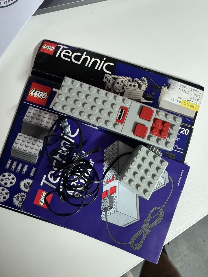 Vintage LEGO Technic 8720 9V Motor Set Working | eBay UK