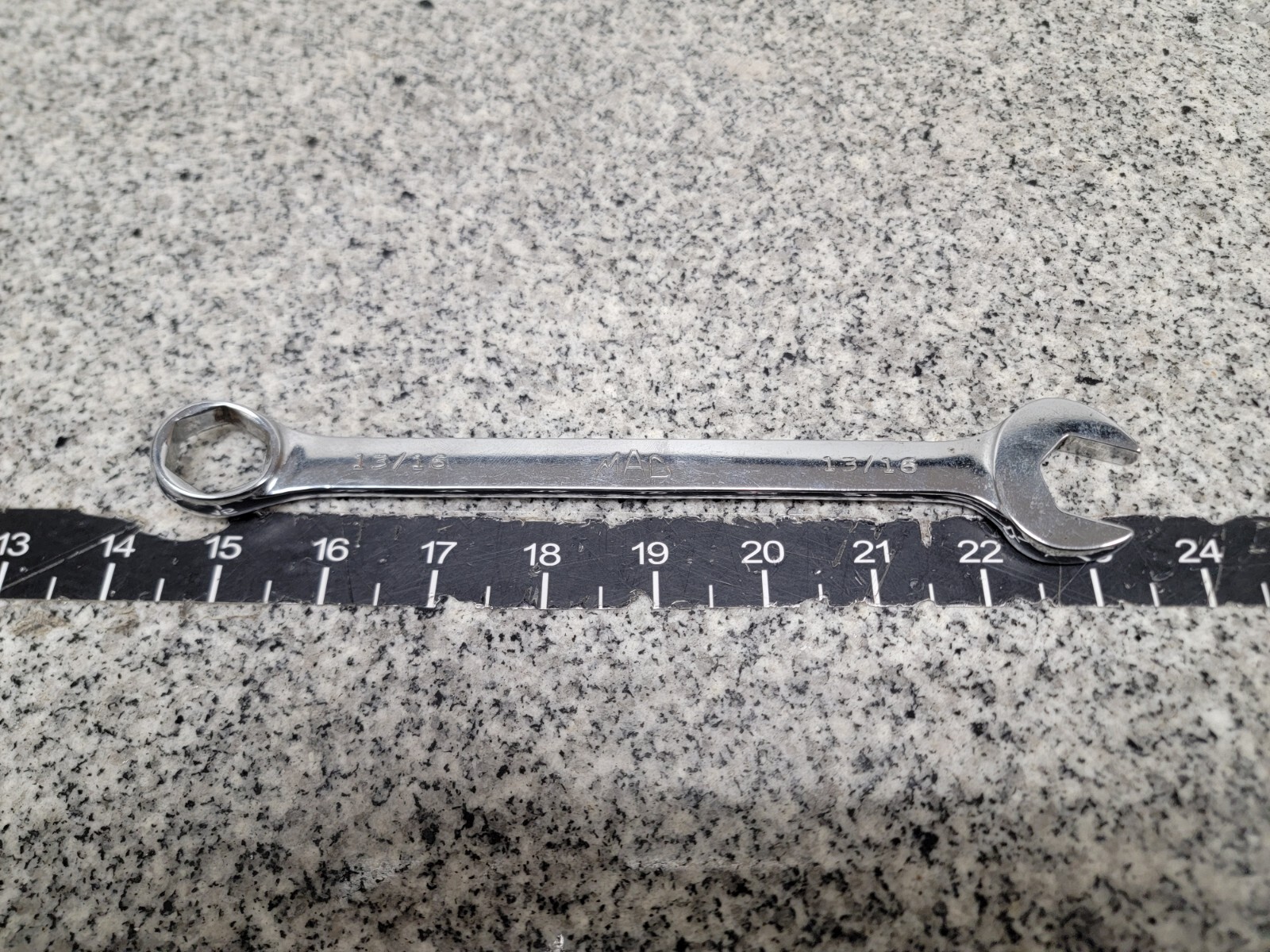 Mac Tools USA CH26 13/16" SAE Combination Wrench 6 Point Brushed Chrome ...