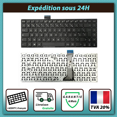 CLAVIER FRANÇAIS AZERTY POUR ASUS E402B E402M E402N E402S E402W E402Y ...