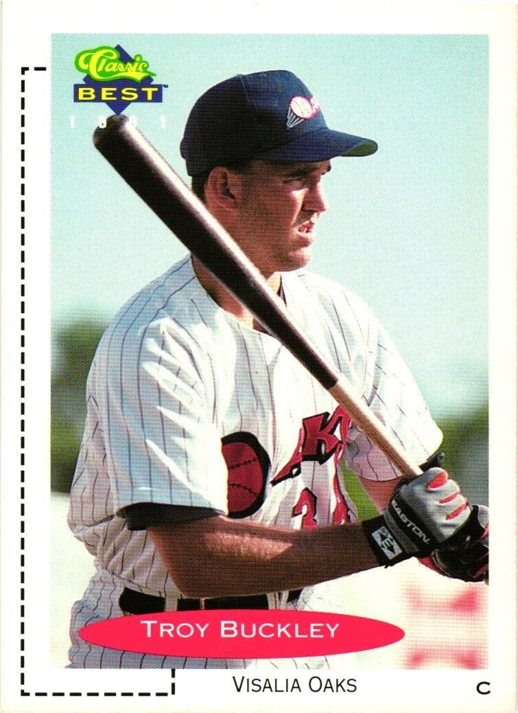 1991 CLASSIC BEST TROY BUCKLEY RC ROOKIE #203 CARD $0.99 VALUE BOX | eBay