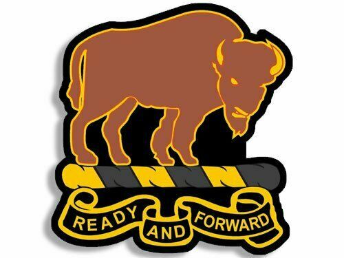 BUFFALO SOLDIERS READY AND FORWARD 4" STICKER DECAL MADE IN USA | eBay