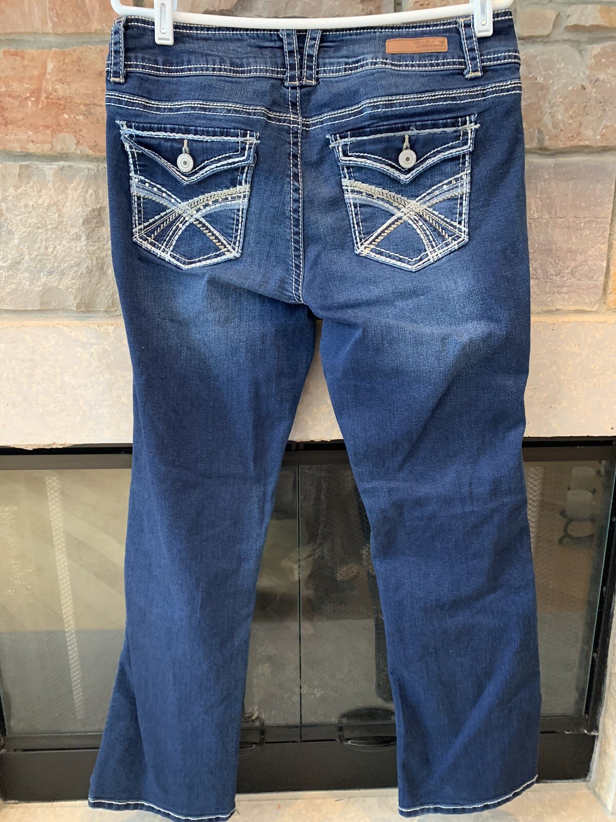 Womens Wallflower Jeans Size 13 Medium Wash Mid-rise Flare | eBay