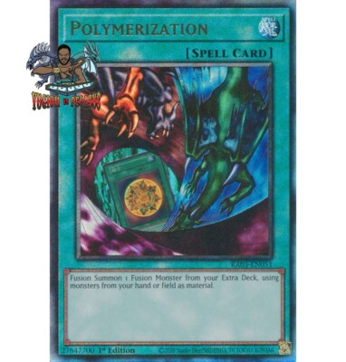 Yugioh! 1x Polymerization Alt Art RA03-EN051 Ultimate Rare 1st Ed NM | eBay
