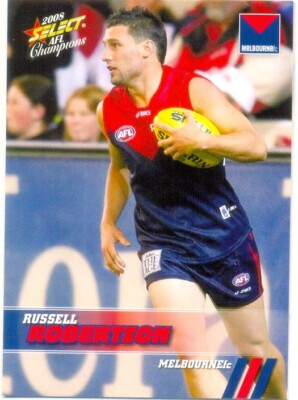 2008 Select AFL Champions Common Card 121 - Russell Robertson ...