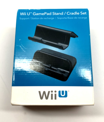 Wii U GamePad Stand / Cradle Set New | eBay