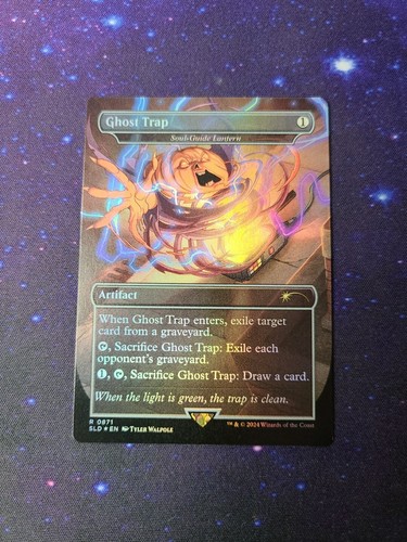 MTG Ghost Trap Soul-Guide Lantern Rainbow FOIL Ghostbusters Secret Lair ...