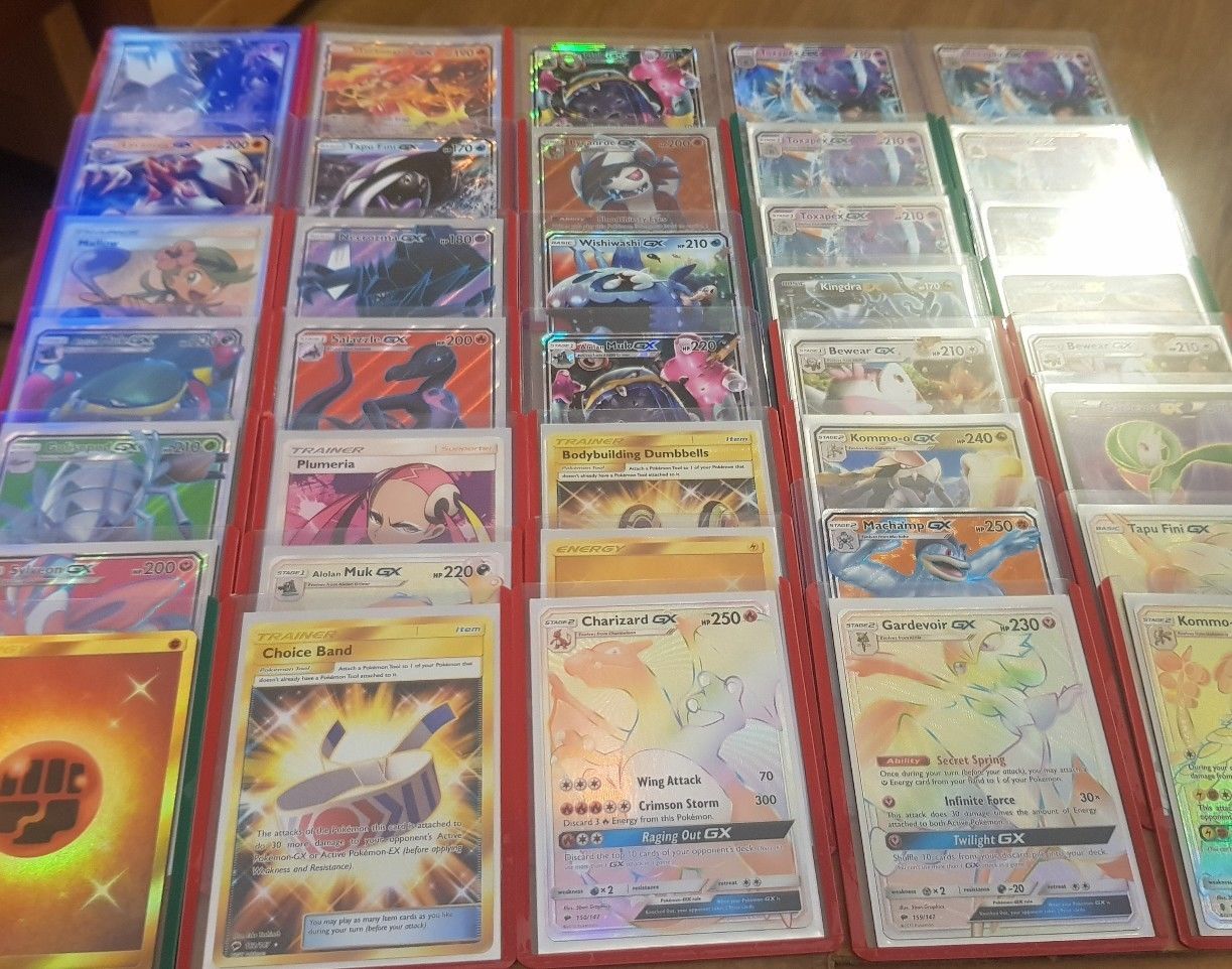 Pokemon Cards & Tin Bundle x 30 CARDS GUARANTEED A V / VMAX / FULL ART ...