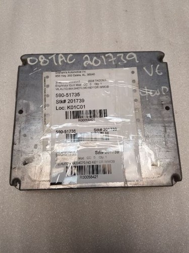 Engine ECM Electronic Control Module Right Hand Dash Fits 08-09 TACOMA ...