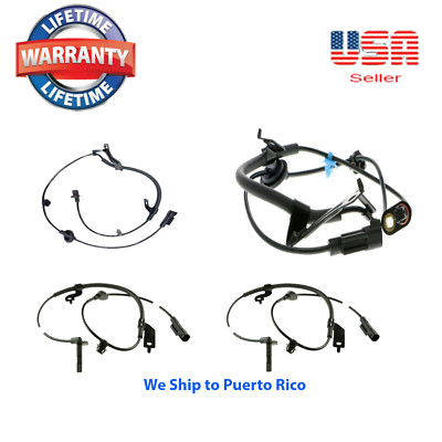 4 ABS Wheel Speed Sensor Front Rear Left Right Fits:Mitsubishi Lancer ...