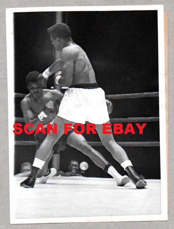 1957 Floyd Patterson Tommy Hurricane Jackson Boxing ORIGINAL PHOTO ...