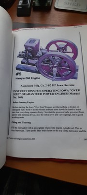 Amanco stationary engine folder of restoration notes | eBay UK