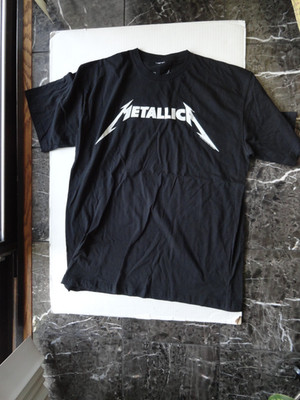 Metallica Logo XL Black Men’s T Shirt New | eBay