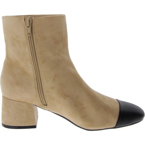 On 34th Womens Janette Tan Faux Suede Booties Shoes 9 Medium (B,M) BHFO ...