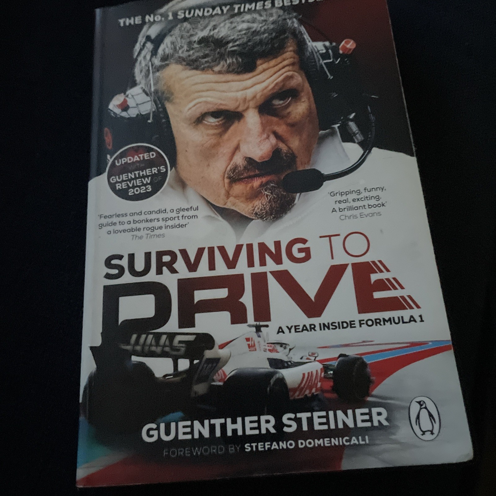 Surviving to Drive: A Year Inside Formula 1 by Guenther Steiner | eBay UK
