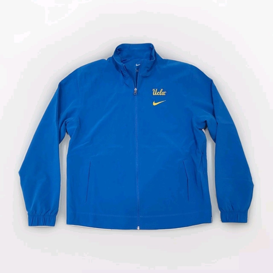 NWOT Men's Size M Nike UCLA Bruins NCAA Jacket Blue Gold DN6212 NEW ...