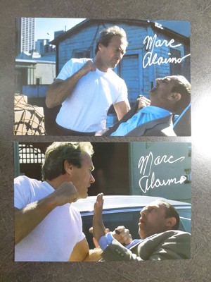 MARC ALAIMO 2 Hand Signed Autograph 4X6 PHOTO S- ACTOR - THE DEAD POOL ...