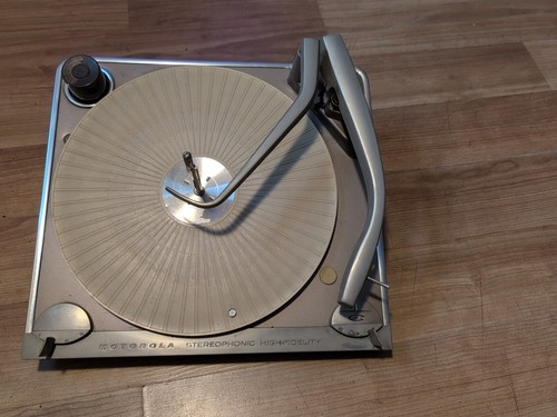 Vintage Motorola Turntable Record Changer From Tube Console Parts ...