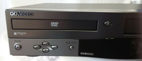 GoVideo DVR4000 DVD VCR VHS Player Recorder Combo TESTED VCR IS WORKING ...