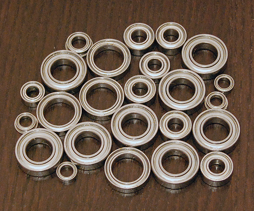(24pcs) SERPENT 835 Metal Sealed Ball Bearing Set | eBay