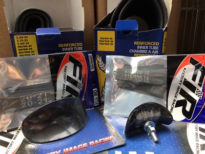 Michelin Inner Tube Locks Tape Set 21 Front 19 Rear Motocross Enduro ...